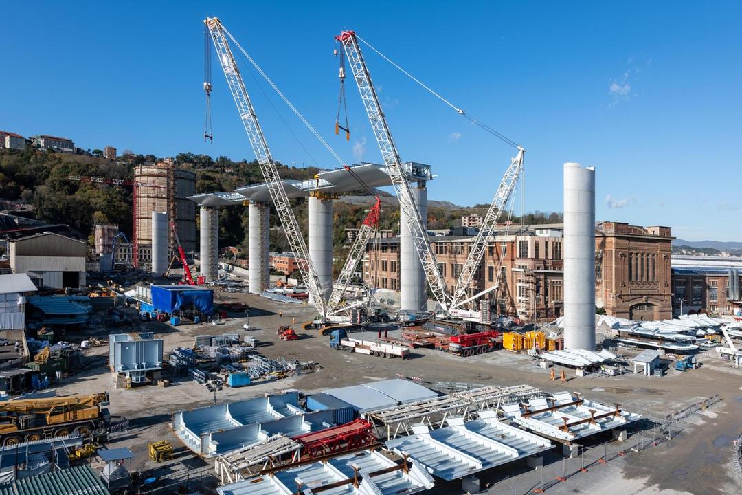 Genoa's bridge project | Webuild Group